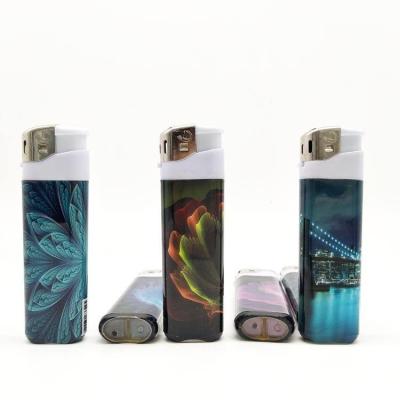 China Custom Electric Cigarette Lighter DY-588 ABS AS 8.2cm Promotional Lighter for sale