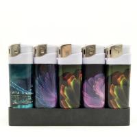China Custom Electric Cigarette Lighter DY-588 ABS AS 8.2cm Promotional Lighter for sale