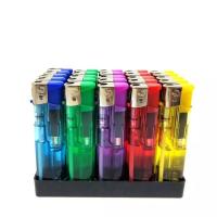 China Electronic Disposable Butane Oil Lighter 80mm Custom Logo Candle Lighter for Wholesale for sale