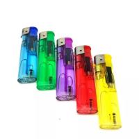 China Electronic Disposable Butane Oil Lighter 80mm Custom Logo Candle Lighter for Wholesale for sale