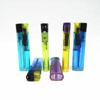 China Practical and Affordable Transparent Electronic Cigarette Lighter Transparent Design for sale