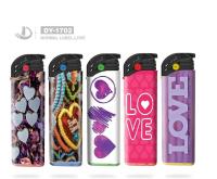 China Customized Golden Mandala Fashion Cigarette Electronic Lighter 8.1x2.48x0.9cm ABS for sale