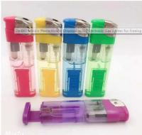 China Disposable 588 Electronic Gas Cigarette Lighter 8.2x2.49x1.18cm for Mobile Phone Holder for sale
