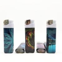 China Disposable 588 Electronic Gas Cigarette Lighter 8.2x2.49x1.18cm for Mobile Phone Holder for sale