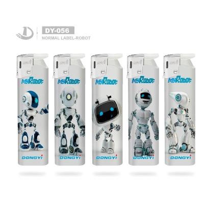 China Custom Promotional Lighter DY-056 ABS Plastic 7.96cm Stable Ignition for Wholesale for sale