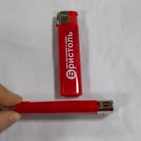 China Black Rubber Color Plastic Electronic Lighter For Slim Design for sale