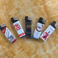 China Disposable EUR Standard LED Plastic Lighter With Special Patterns for sale