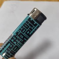 China Custom Logo Refillable ISO9994 Plastic Lighter for Electronic Smoking for sale