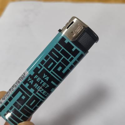 China Custom Logo Refillable ISO9994 Plastic Lighter for Electronic Smoking for sale