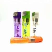 China Customizable Disposable Refillable Lighter 82.2x24.9x11.8mm with Logo Printing for Promotions for sale