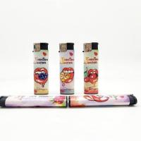 China Electronic Disposable Gas Lighter With Five Colors Refillable for sale