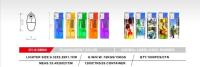 China Electric Lighter 6.32x2.29x1.1cm Transparent Color Cute Design OEM Custom Logo for sale