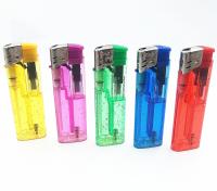 China Customization Encendedor Electronic Plastic Lighter Five Colors Gas for sale
