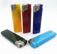 China Customization Encendedor Electronic Plastic Lighter Five Colors Gas for sale