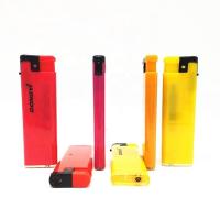 China Refillable Gas Lighter 7.8x2.6x1.3cm ABS Windproof Cigarette Lighter for Wholesale for sale