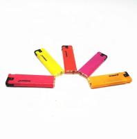 China Refillable Gas Lighter 7.8x2.6x1.3cm ABS Windproof Cigarette Lighter for Wholesale for sale