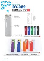 China Electronic Cr Flip Plastic Lighter Dy-069 Cigarette Lighter with Customized Request for sale