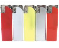 China Refillable Kerosene Lighter with LED Light 80mm ABS Cigarette Lighter Smoking Accessories for sale