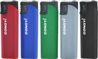 China Refillable Kerosene Lighter with LED Light 80mm ABS Cigarette Lighter Smoking Accessories for sale