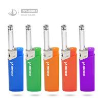 China Electric BBQ Fire Lighter Gun with Cute Cat Label 12cm ABS Shell Refillable for sale