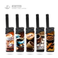 China Disposable Electric Candle Lighter for Kitchen BBQ Cute Cat 12x2.46x1.41cm Windproof for sale