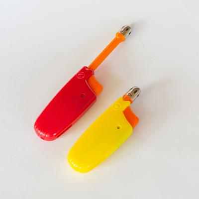 China Hunan Dongyi Refillable Gas BBQ Lighter ISO9994 Turbo Flame Windproof 12cm for sale