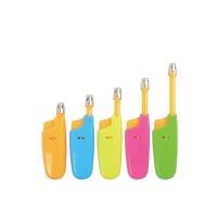 China Refillable BBQ Lighter ABS Steel Tube 11.87cm Candle Picnic Gas Lighter for Cookers ISO 22702 for sale