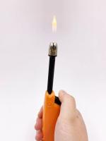China Refillable Aluminum BBQ Kitchen Lighter 11.87x2.08x3.73cm ISO22702 Certified for sale