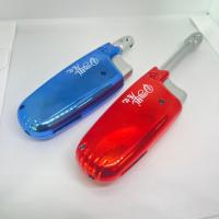 China Refillable BBQ Lighter DY-B005 Vacuum Coating 118.5mm ABS Kitchen Cigarette Lighter for sale