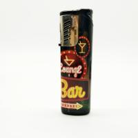 China Windproof Flip Torch Flame Lighter DY-F001 81.1mm ABS AS Custom Sticker for sale