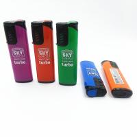 China Dongyi DY-F001 Windproof Gas Lighter ISO9994 Turbo Flame 8.11x2.49x1.32 cm for sale