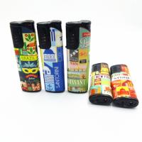 China Dongyi Windproof Gas Lighter ISO9994 Turbo Flame 8.11x2.49x1.32 cm Custom Logo for sale