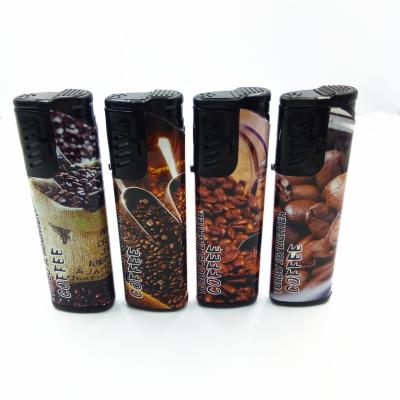 China Dongyi Windproof Gas Lighter DY-F001 ISO9994 Turbo Flame 8.11x2.49x1.32 cm for sale
