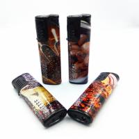 China Dongyi Windproof Gas Lighter DY-F001 ISO9994 Turbo Flame 8.11x2.49x1.32 cm for sale