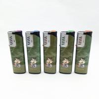 China Windproof Gas Lighter DY-F001 ISO9994 Certified Customizable Turbo Flame 8.11x2.49x1.32 cm for sale