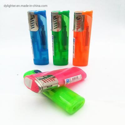 China Dongyi Windproof Gas Lighter ISO9994 Certified Turbo Flame 8.11x2.49cm DY-F001 for sale