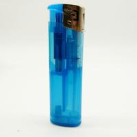 China Custom Logo Windproof Disposable Lighter 7.77x2.29x1.25cm ABS Plastic for Promotions for sale