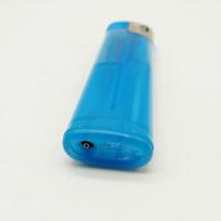 China Custom Logo Windproof Disposable Lighter 7.77x2.29x1.25cm ABS Plastic for Promotions for sale
