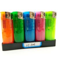 China Custom Logo Windproof Disposable Lighter 7.77x2.29x1.25cm ABS Plastic for Promotions for sale
