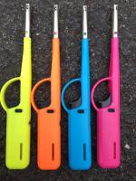 China ISO22702 Certified BBQ Gas Lighter DY-B010 12cm Windproof Kitchen Lighter for Export for sale