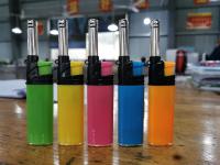 China Customization Windproof Refillable Lighter for Camping Kitchen Long Gas Electric Lighter for sale
