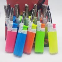 China Dongyi Short Kitchen Lighter Refillable Electric BBQ Lighter Candle Lighter for sale