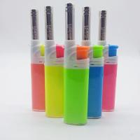 China Dongyi Short Kitchen Lighter Refillable Electric BBQ Lighter Candle Lighter for sale