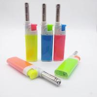 China Dongyi Short Kitchen Lighter Refillable Electric BBQ Lighter Candle Lighter for sale