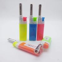 China Dongyi Short Kitchen Lighter Refillable Electric BBQ Lighter Candle Lighter for sale