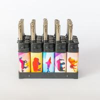 China Refillable Electronic BBQ Lighter 8.35x2.84x1.33cm Strong Flame for Kitchen Cooking for sale