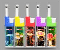 China Refillable Electronic BBQ Lighter 8.35x2.84x1.33cm Strong Flame for Kitchen Cooking for sale