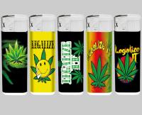 China Refillable Plastic Electric Lighter 80x24.9x10mm ISO 9994 with Custom Logo for sale