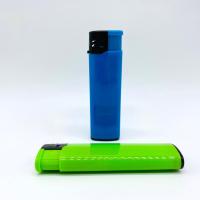 China Custom Logo Wholesale Torch Spirit Arc Lighter ISO Gas Disposable 80x24.9x10mm for sale