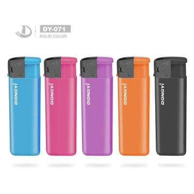 China EU Standard Electric Lighter 8.0x2.49x1.0cm Solid Color ABS AS for Promotional Use for sale
